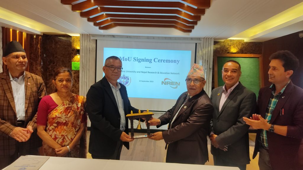 Memorandum of Understanding (MoU) Signing between Pokhara University ...